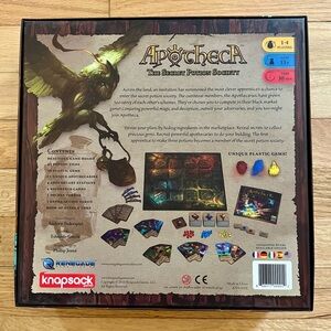 Knapsack Games | Games | Apotheca The Secret Potion Society Board Game ...